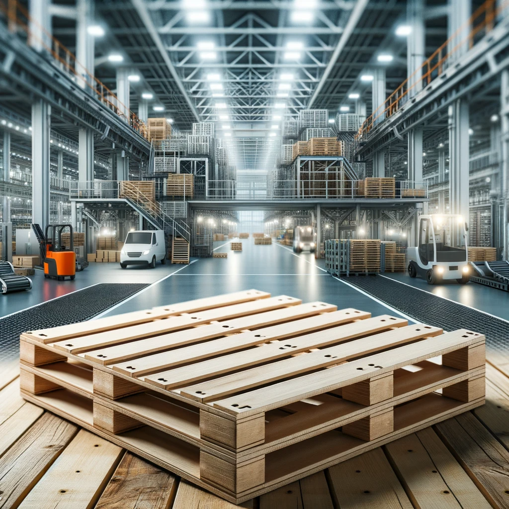 Proceso de Fabricación de Pallets de Madera Estándar